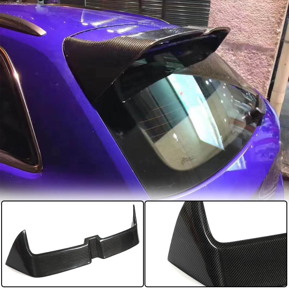 Audi S3 A3 Sline 8V Carbon Fiber Rear Roof Spoiler | Window Wing Lip ...