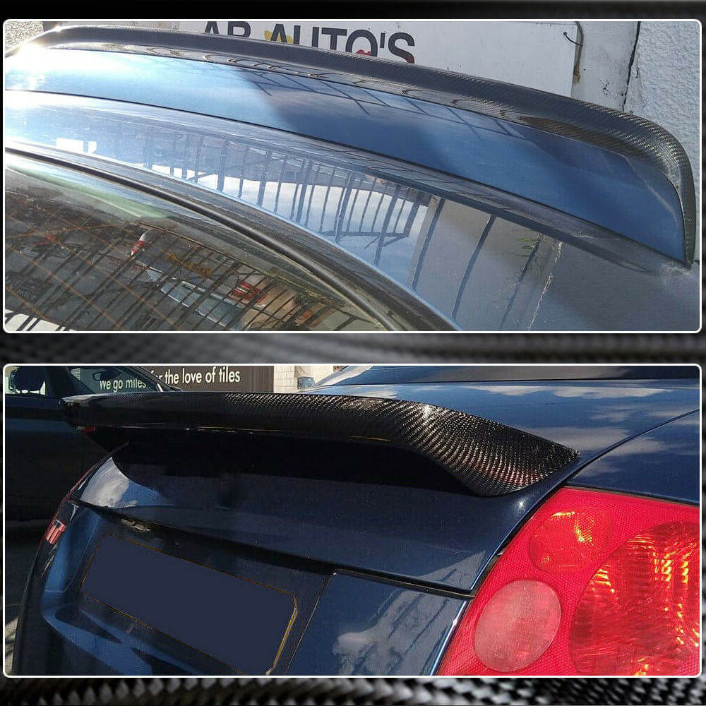 Audi TT MK1 Type 8N Carbon Fiber Rear Spoiler & Trunk Boot Wing Lip