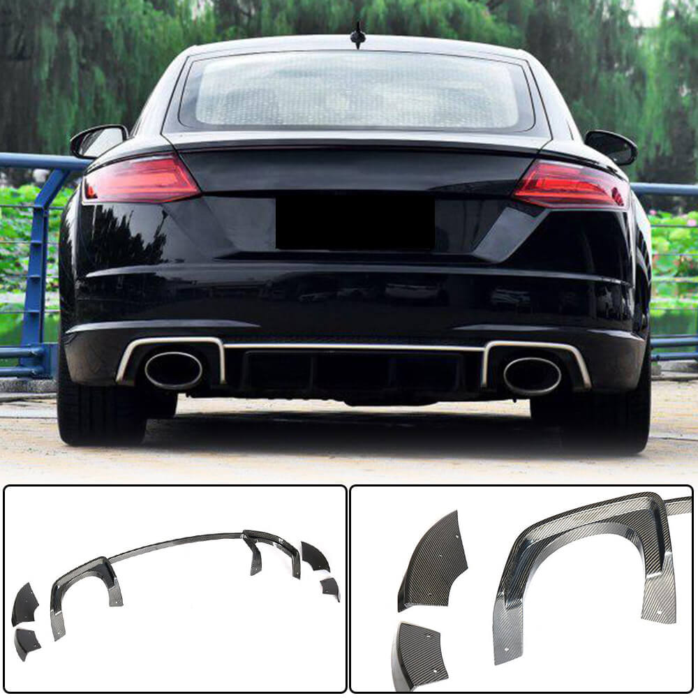 Audi TT RS MK3 Dry Carbon Fiber Rear Bumper Diffuser | Exterior Mods