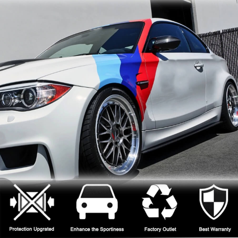 Premium BMW E82 1M Carbon Fiber Side Skirts