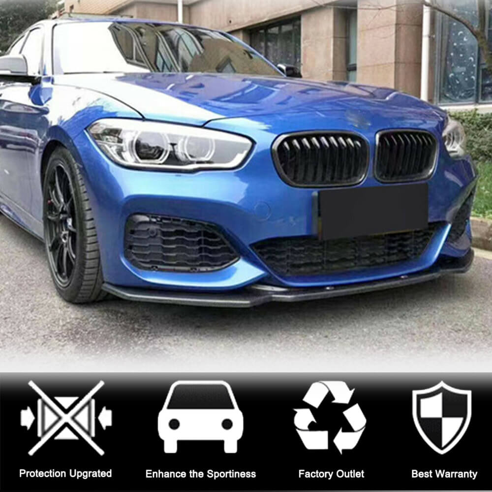 BMW F20 F21 M140i Carbon Fiber Bumper Lip Spoiler
