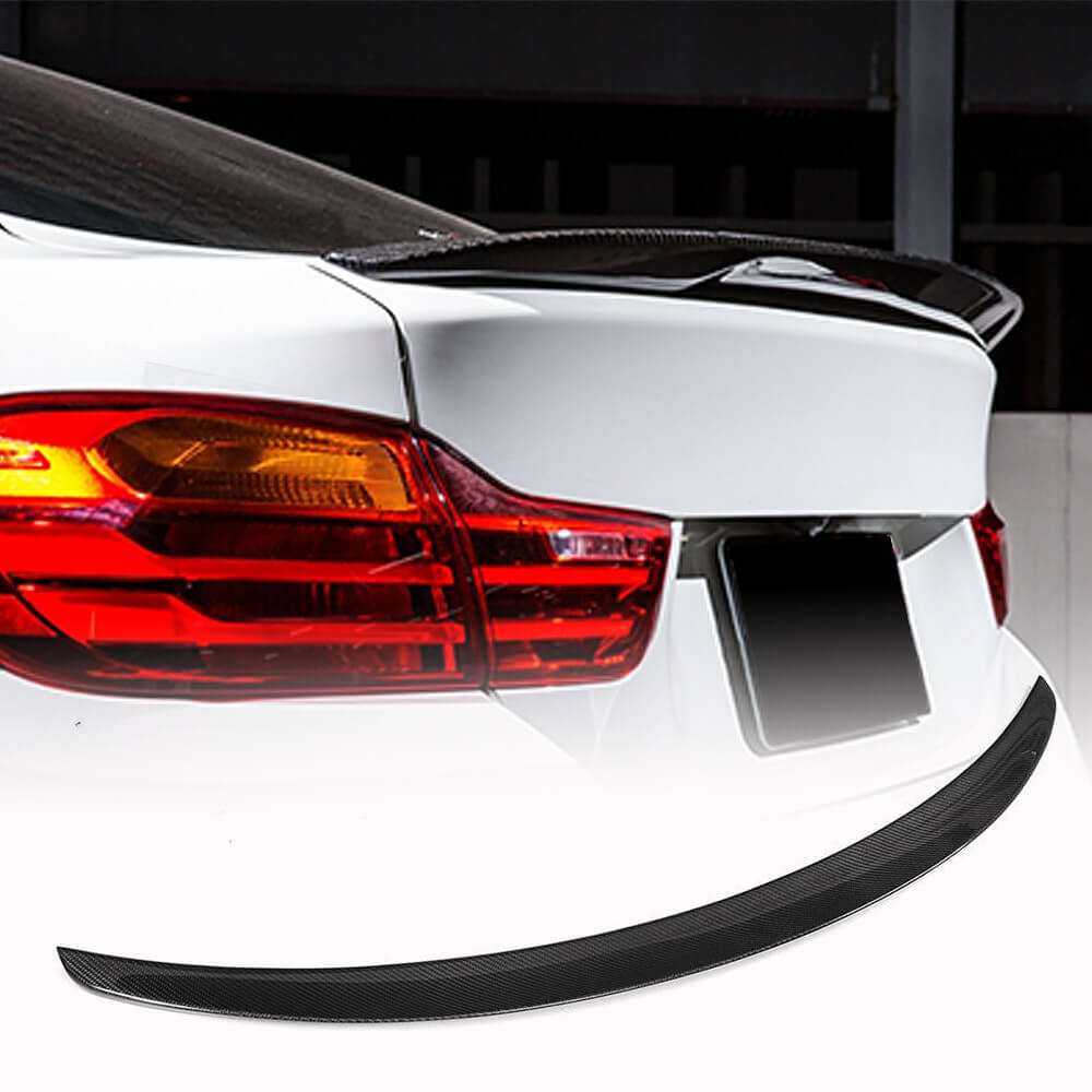 BMW F22 F87 M2 Carbon Fiber Rear Trunk Spoiler | Car Tuning, Modified