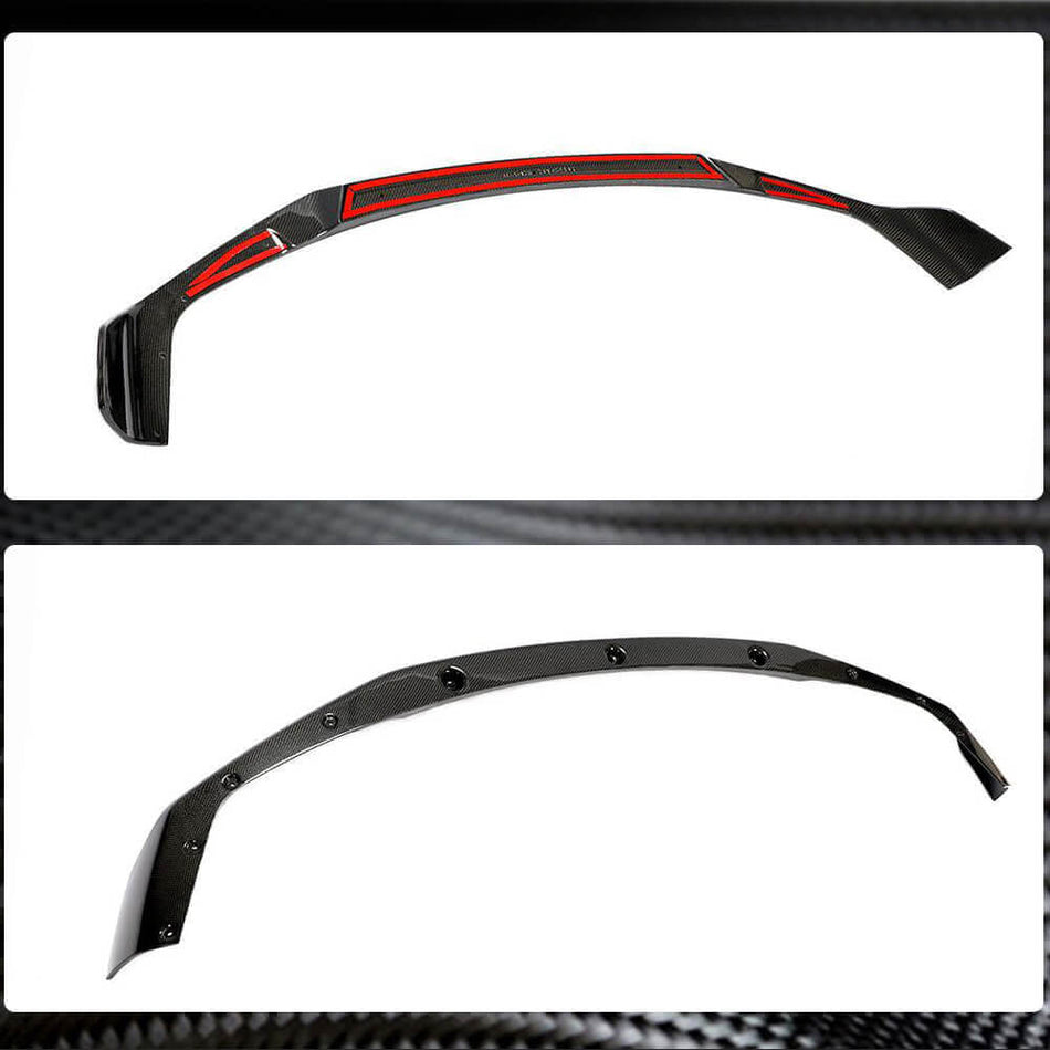 BMW F87 M2 Competition M2C Carbon Fiber Front Bumper Lip Spoiler