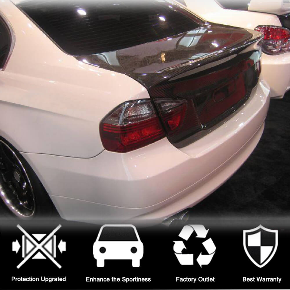 BMW E90 M3 CLS Style Carbon Fiber Rear Trunk Lid Cover | Exterior Mods ...