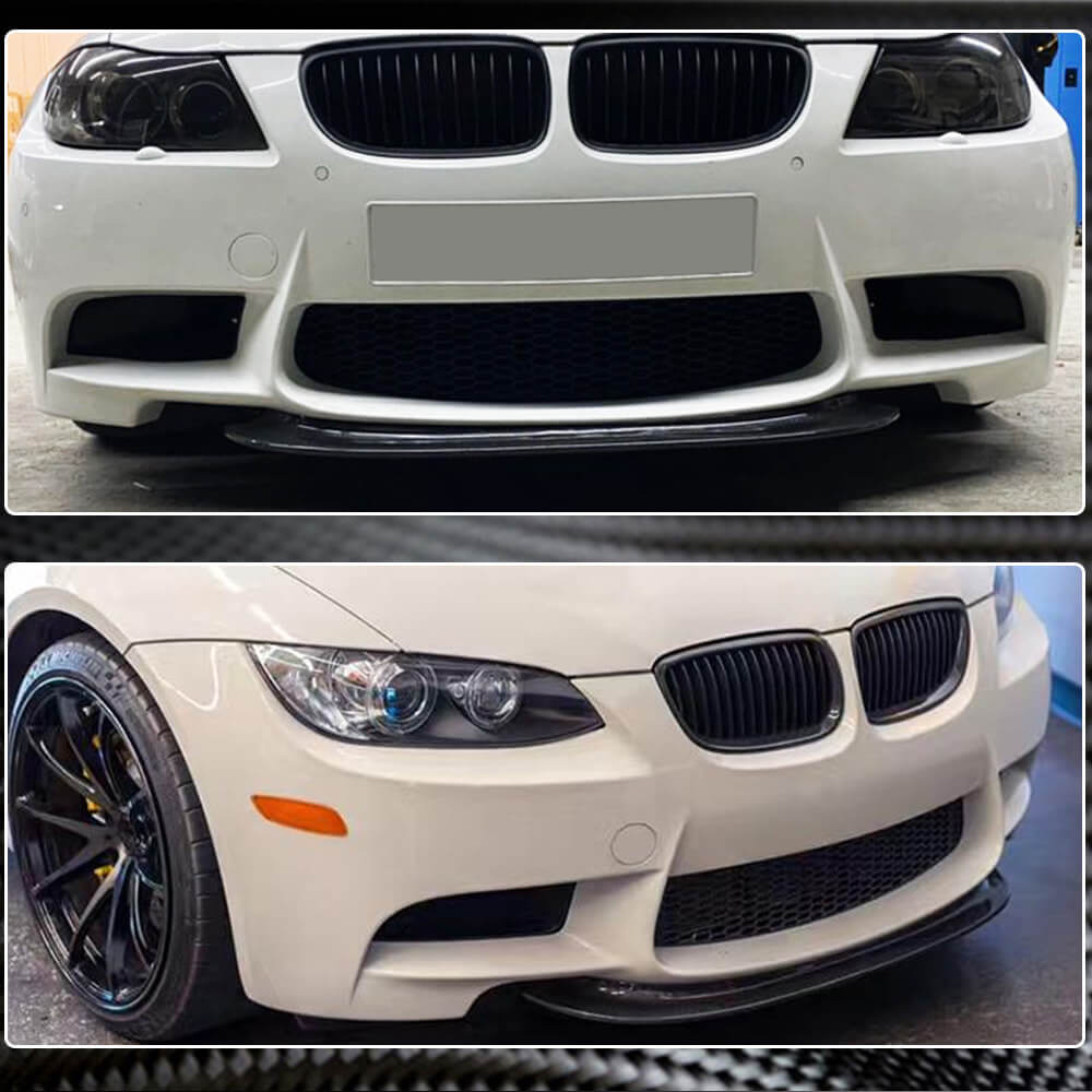 BMW M3 E90 E92 E93 Carbon Fiber Front Lip Spoiler | Exterior Mods ...
