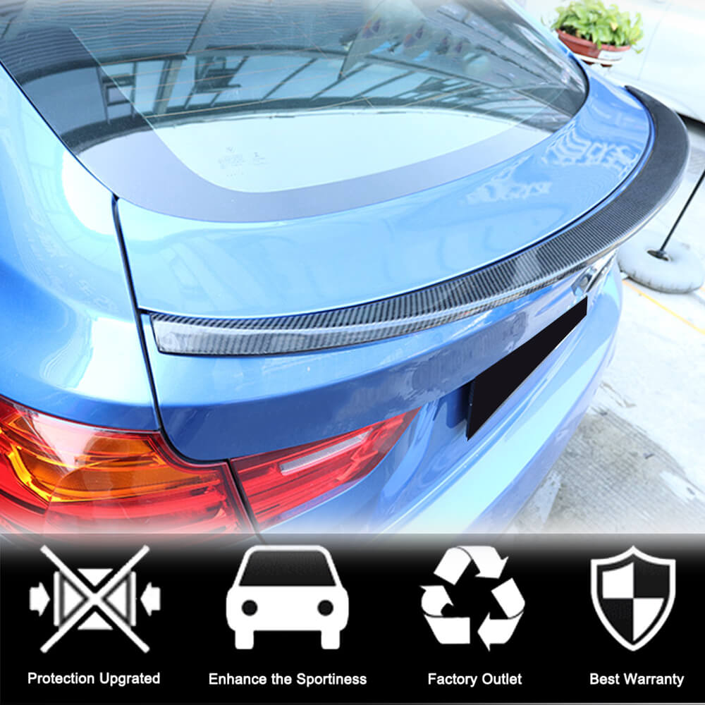 BMW 3 Series F34 Carbon Fiber Rear Trunk Spoiler Wing | Exterior Mods