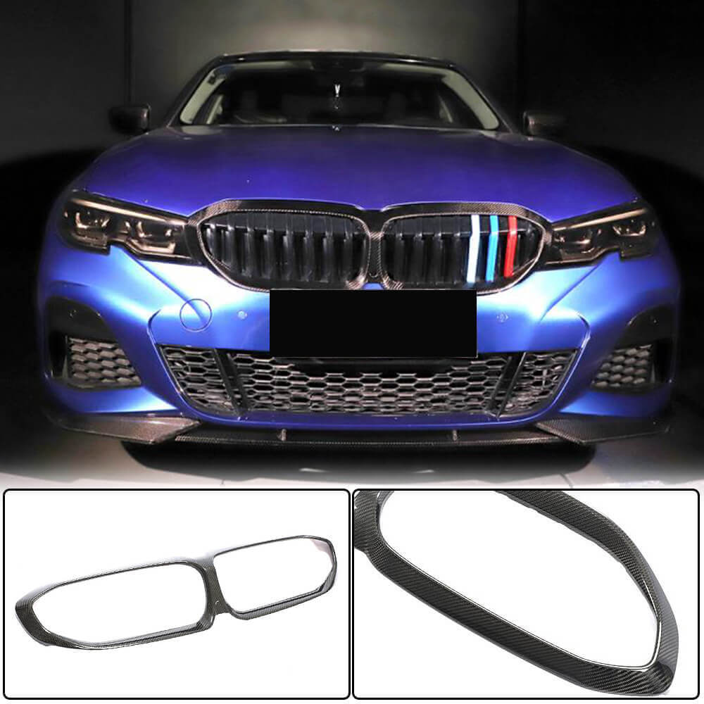 BMW G20 M340i Carbon Fiber Grille Cover Accessory