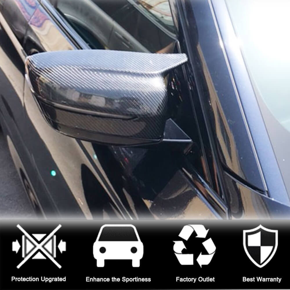 BMW G20 G21 330i Carbon Fiber Upgrade Mirror Cover Caps Replacement ...