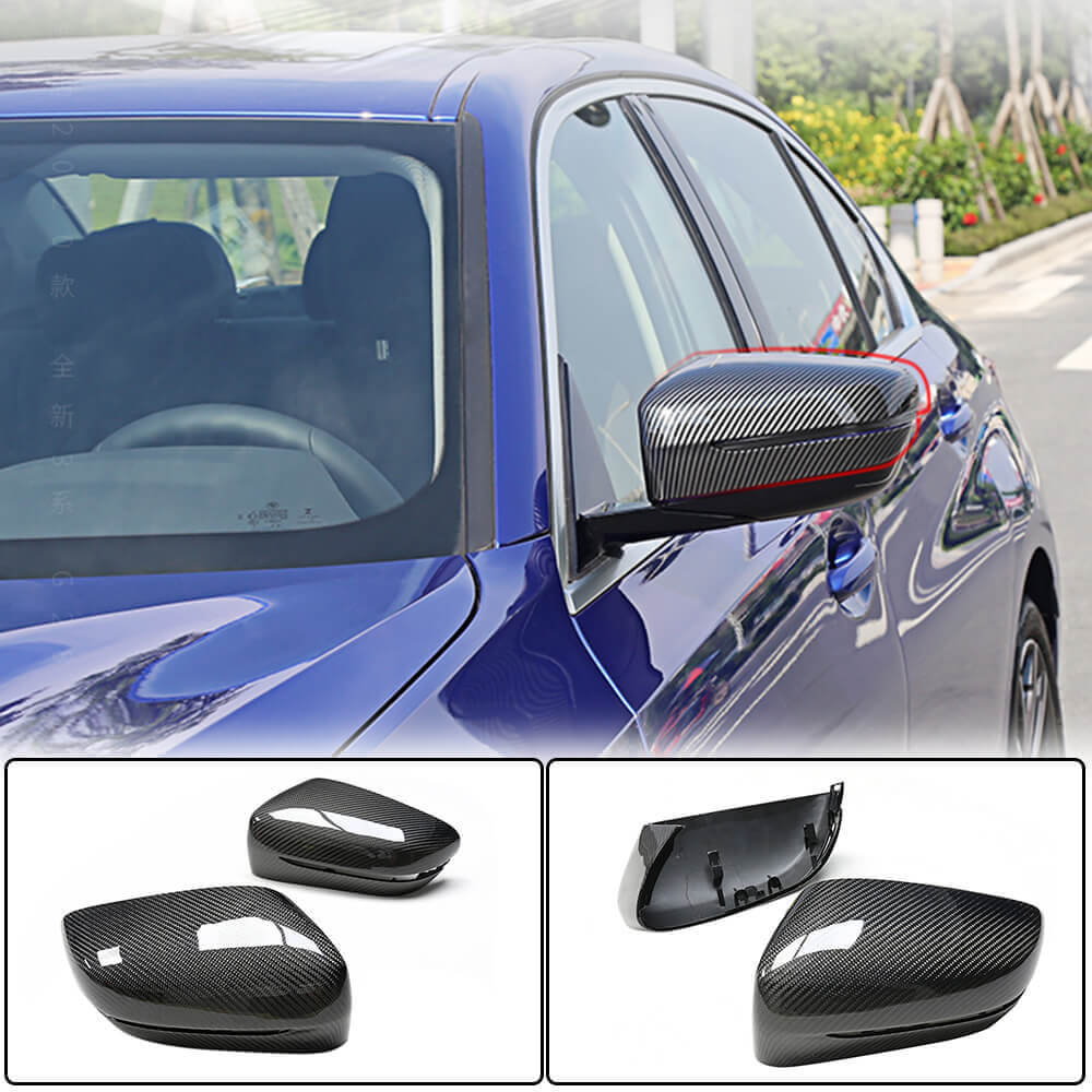 BMW G20 G21 330i Carbon Fiber Upgrade Mirror Cover Caps Replacement ...