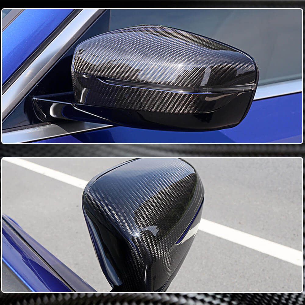BMW G20 G21 330i Carbon Fiber Upgrade Mirror Cover Caps Replacement ...