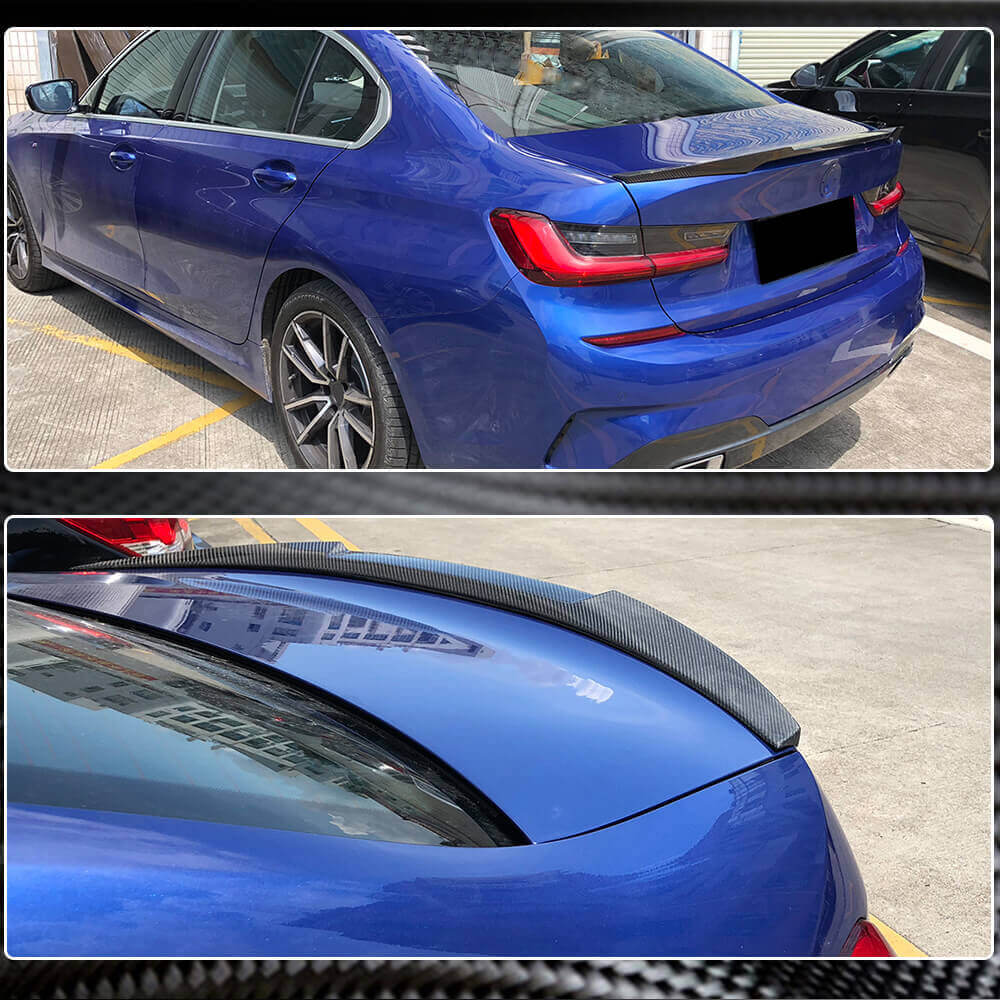 BMW G20 G80 M3 Carbon Fiber Rear Trunk Spoiler Wing | Exterior Mods ...