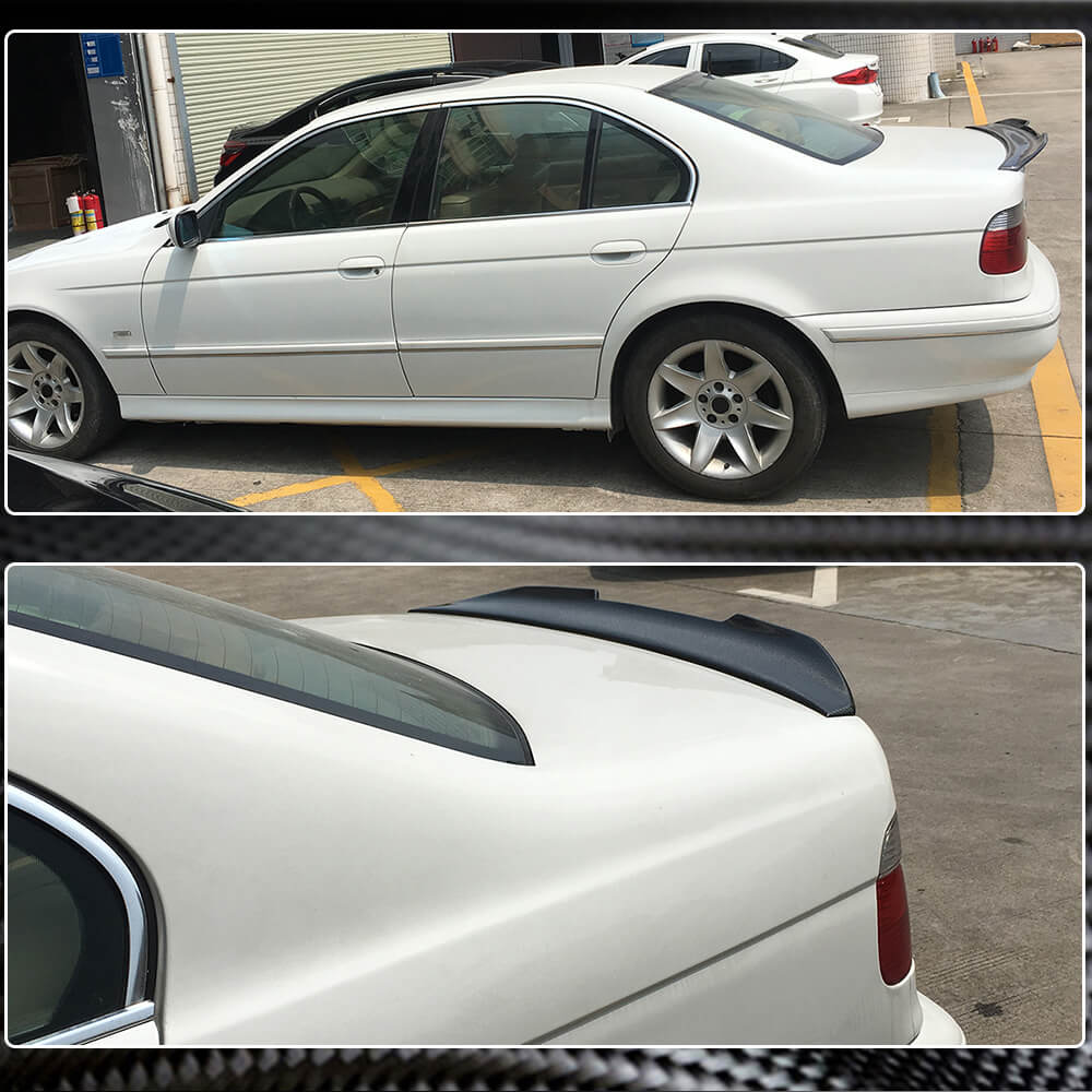 BMW 5 Series E39 Carbon Fiber Rear Trunk Spoiler Wing Lip | PSM Style ...