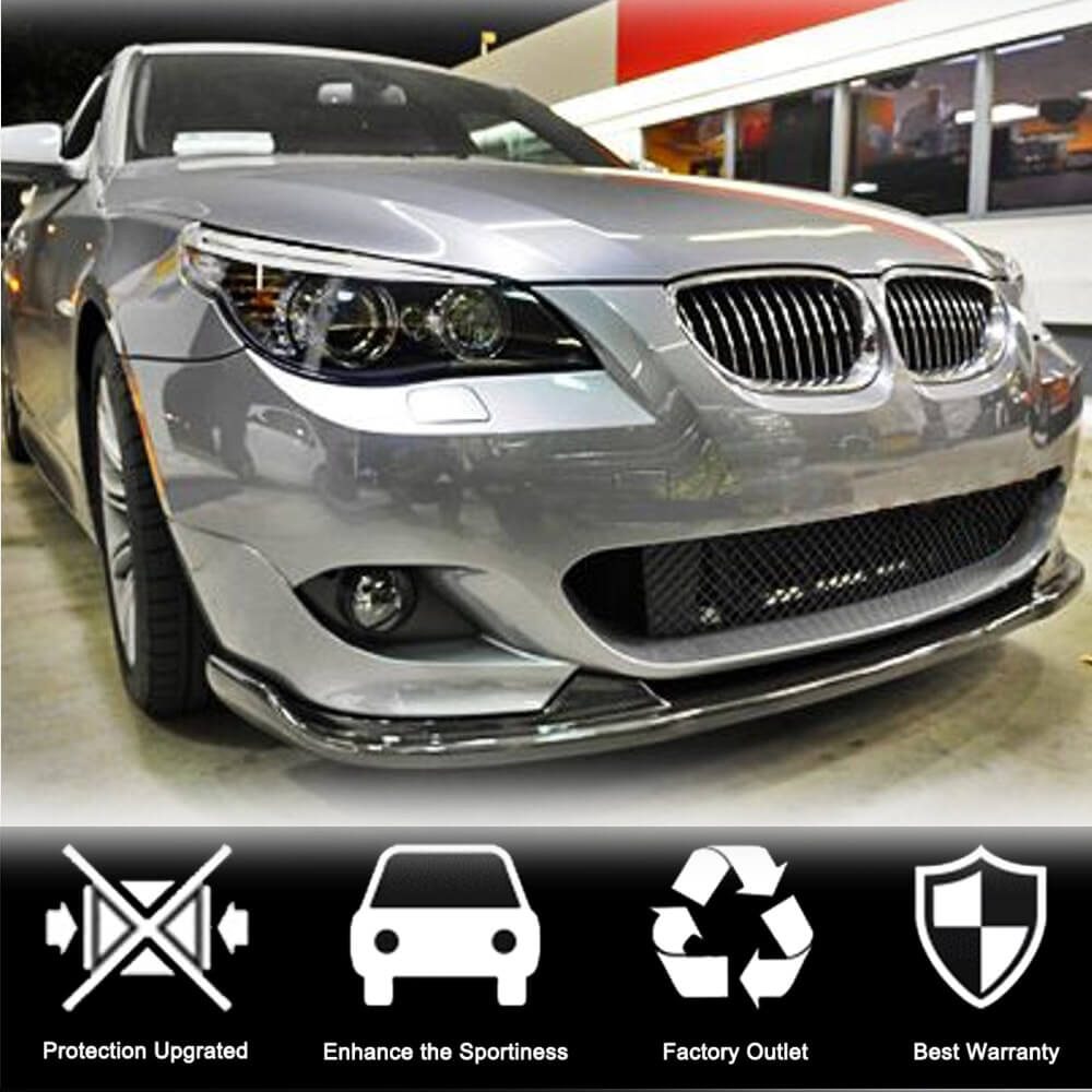 BMW E60 M Sport Carbon Fiber Front Bumper Lip