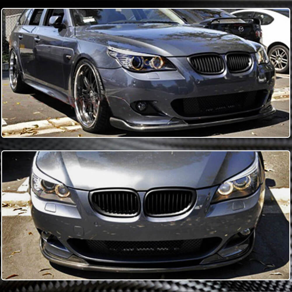BMW E60 M Sport Carbon Fiber Front Bumper Lip