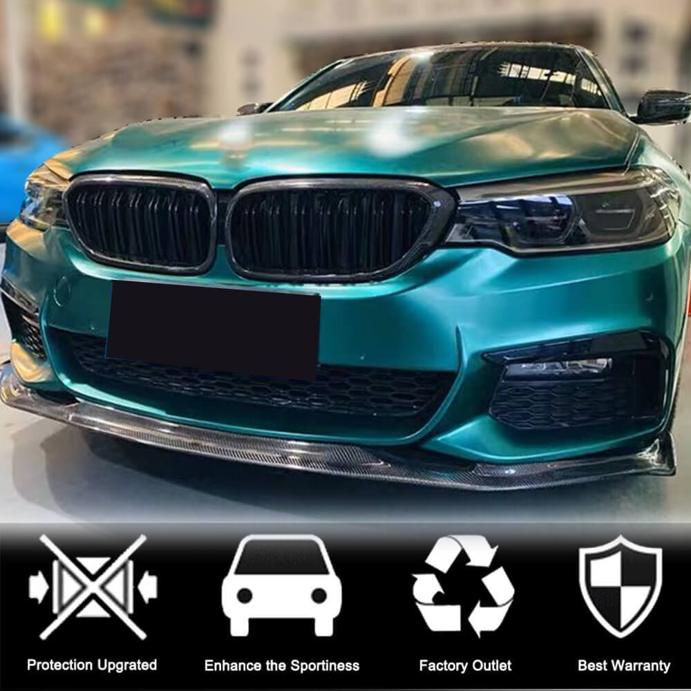 BMW G30 F90 M5 Carbon Fiber Front Grille Frame Cover | Exterior Mods ...