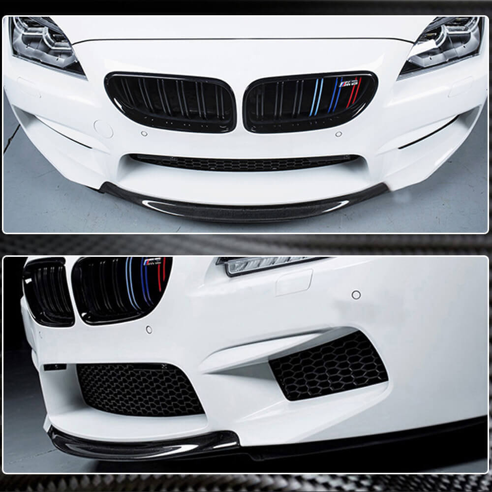 BMW F06 F12 F13 M6 Carbon Fiber Front Lip Spoiler | Exterior Mods