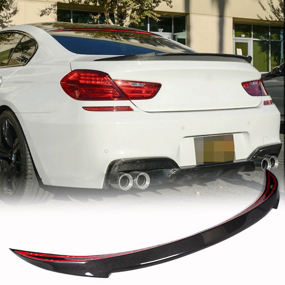 BMW 6 Series F06 F13 M6 Carbon Fiber Rear Trunk Spoiler