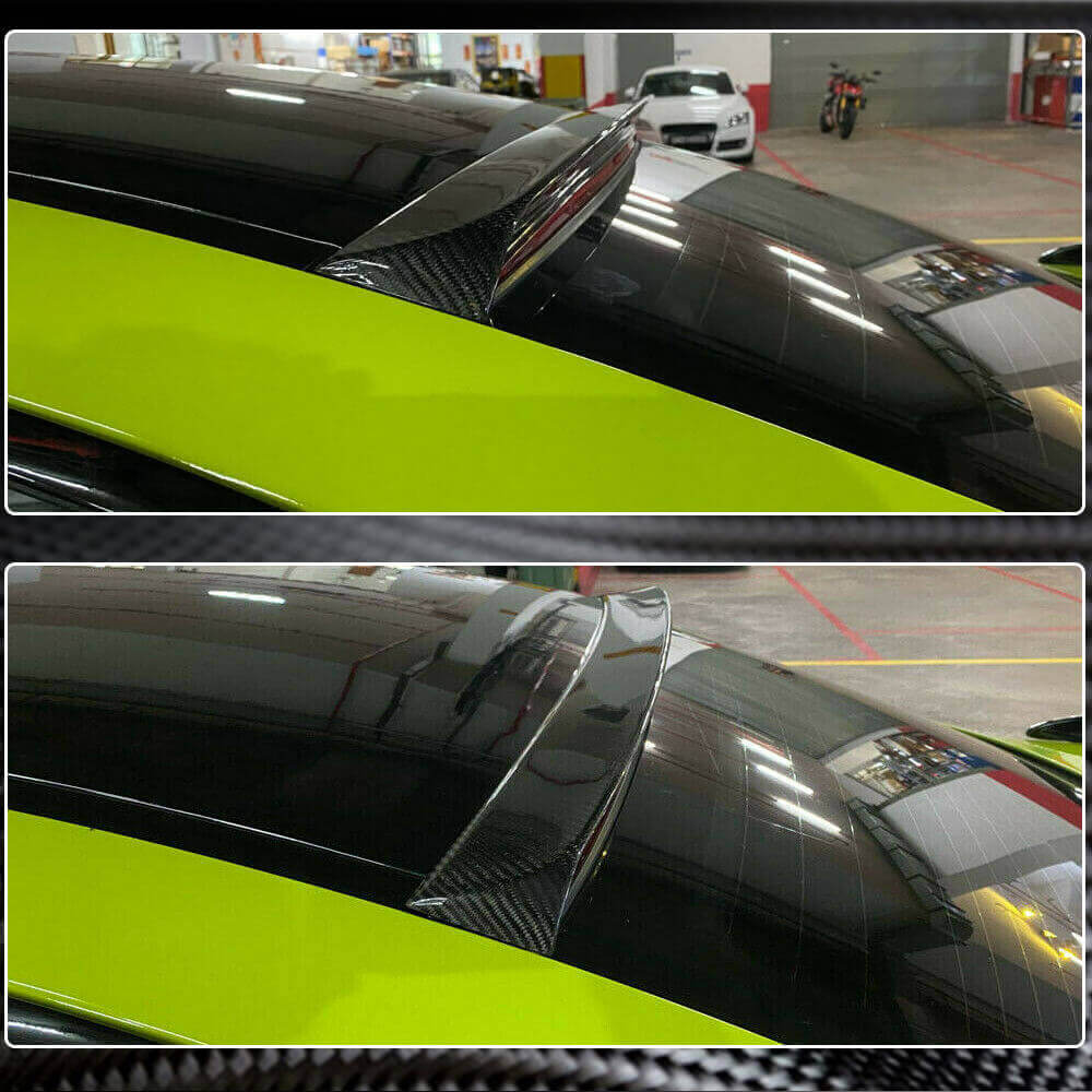 BMW F06 F06 640i 650i M6 Carbon Fiber Rear Roof Window Spoiler Wing ...