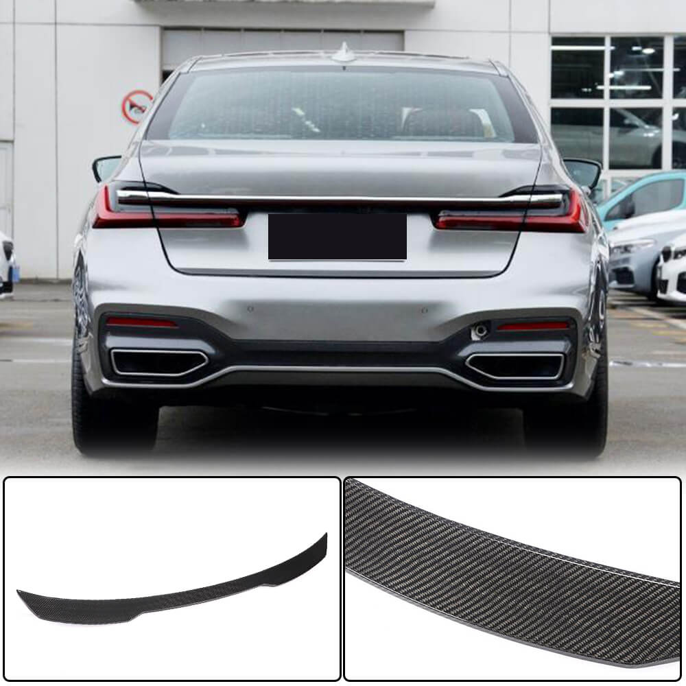 BMW 7 Series G11 730i 740i 750i Carbon Fiber Rear Trunk Spoiler Wing ...