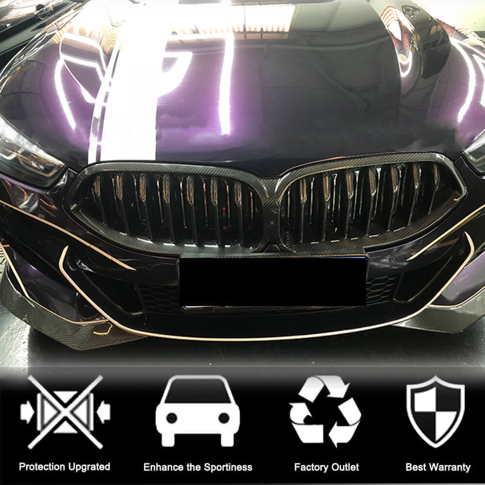 BMW G14 G15 G16 Dry Carbon Fiber Front Grille | Exterior Accessories