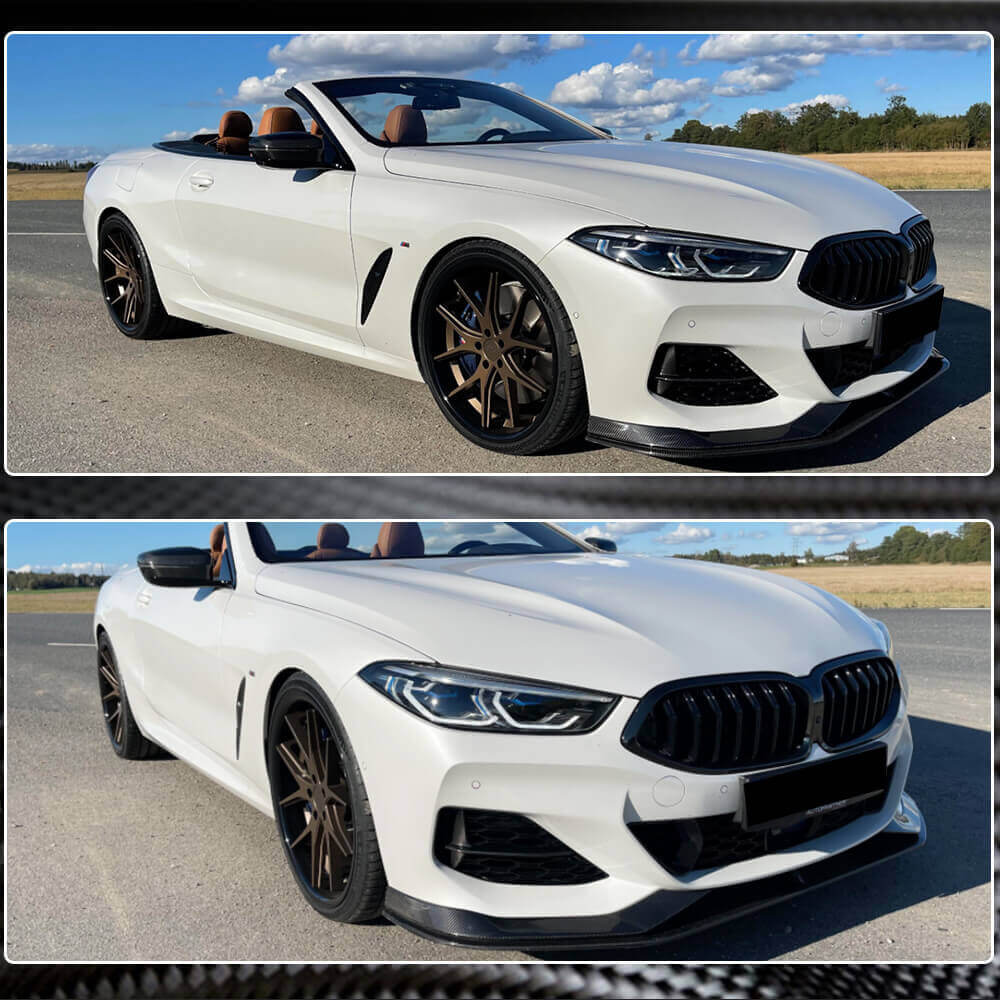 BMW G14 G15 G16 Dry Carbon Fiber Front Bumper Lip Spoiler | AC Style ...