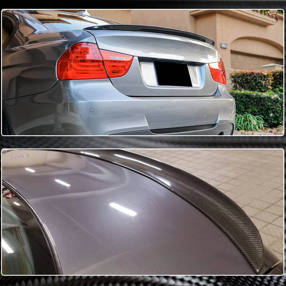 BMW E90 Carbon Fiber Trunk Spoiler | M3 Rear Wing
