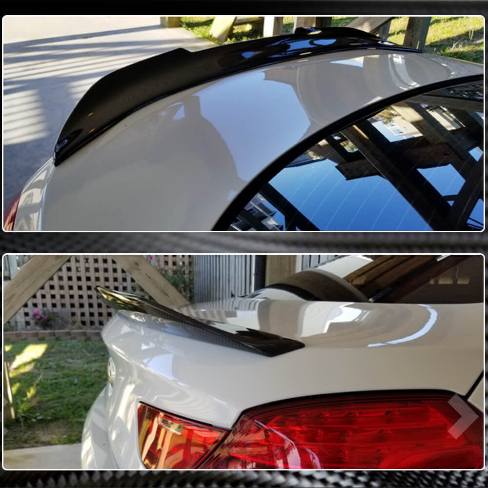 BMW F06 F13 640i 650i M6 Carbon Fiber Trunk Spoiler Rear Wing Lip ...