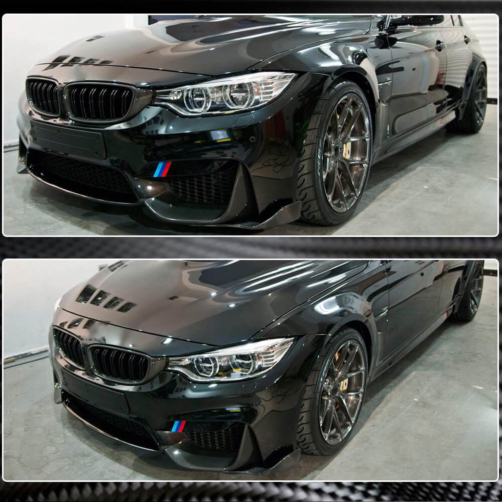 BMW M3 M4 Carbon Fiber Front Bumper Splitters