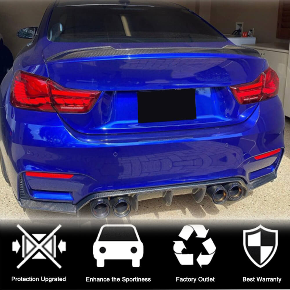 BMW F82 M4 Carbon Fiber Spoiler for 2015-2020