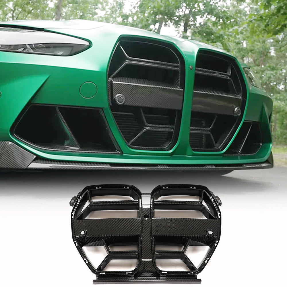BMW G80 G82 G83 M3 M4 Dry Carbon Front Grille | Exterior Accessories ...