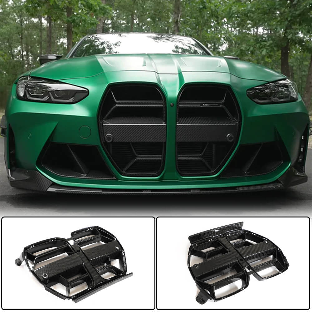 BMW G80 G82 G83 M3 M4 Dry Carbon Front Grille | Exterior Accessories ...