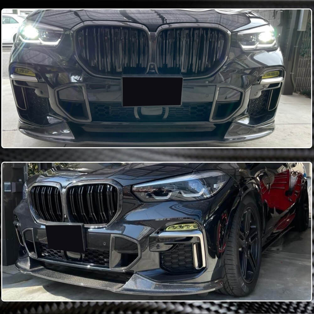 BMW X5 G05 M50d Carbon Fiber Front Air Scoop Vent