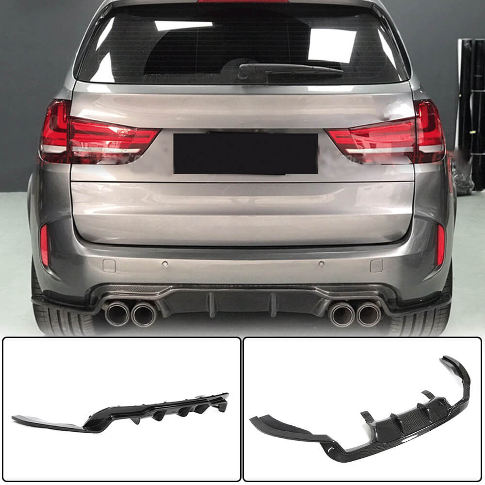 BMW X5M F85 Carbon Fiber Rear Bumper Diffuser | Exterior Mods – Ahacarbon