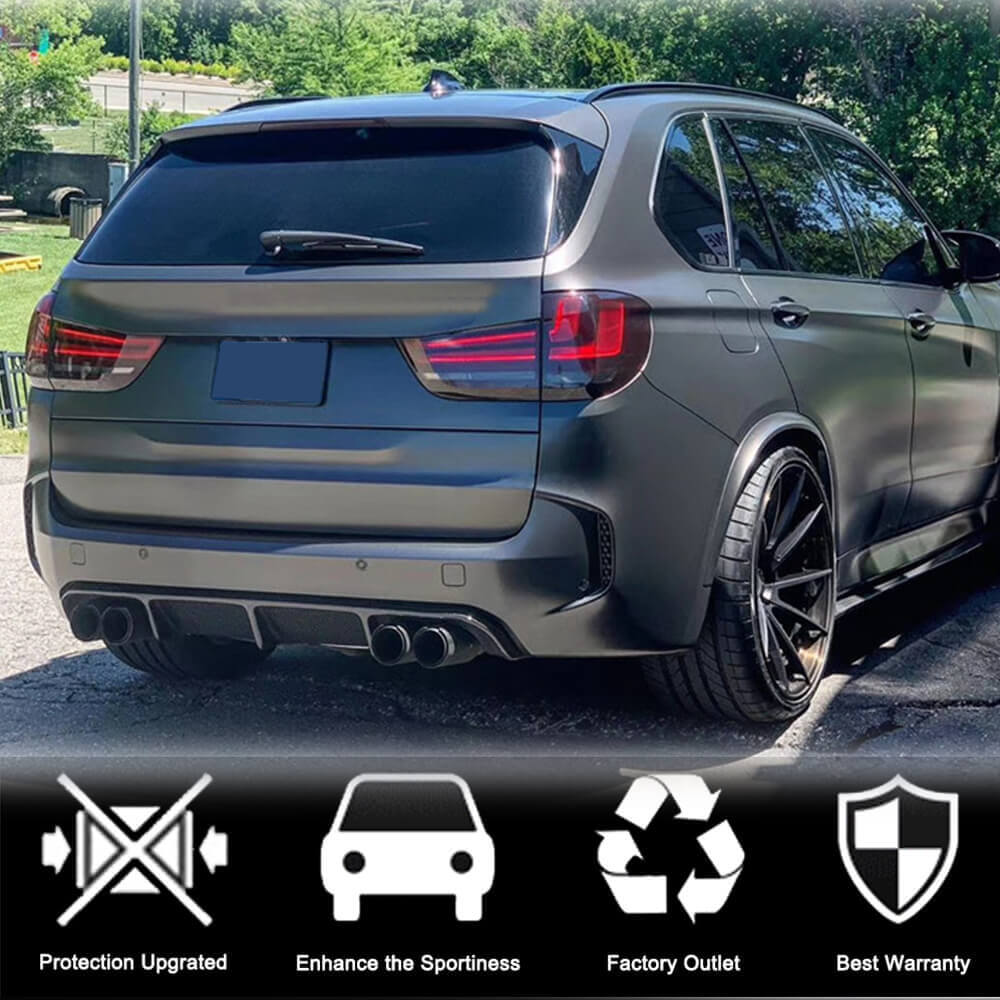 BMW X5M F85 Carbon Fiber Rear Bumper Diffuser | Exterior Mods