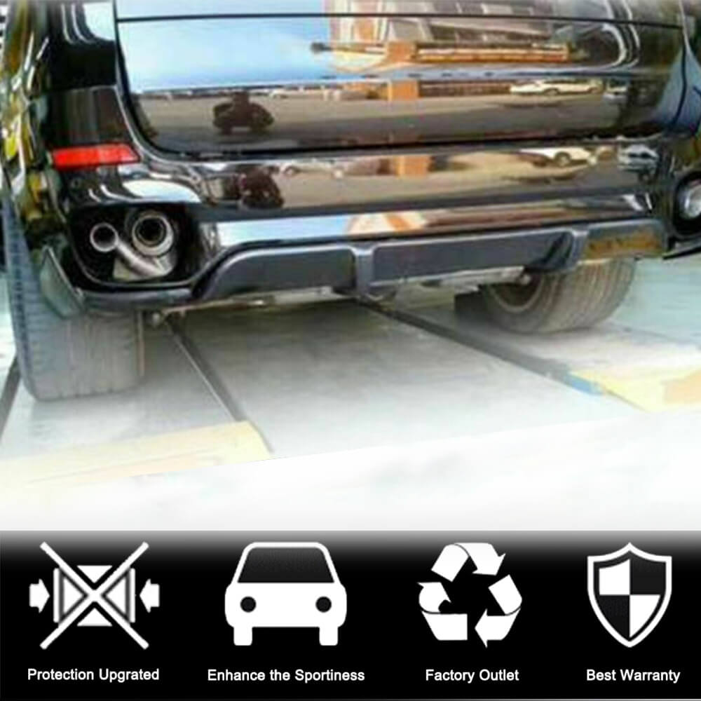 BMW X6 F16 Carbon Fiber Rear Bumper Diffuser Lip | Performance Style