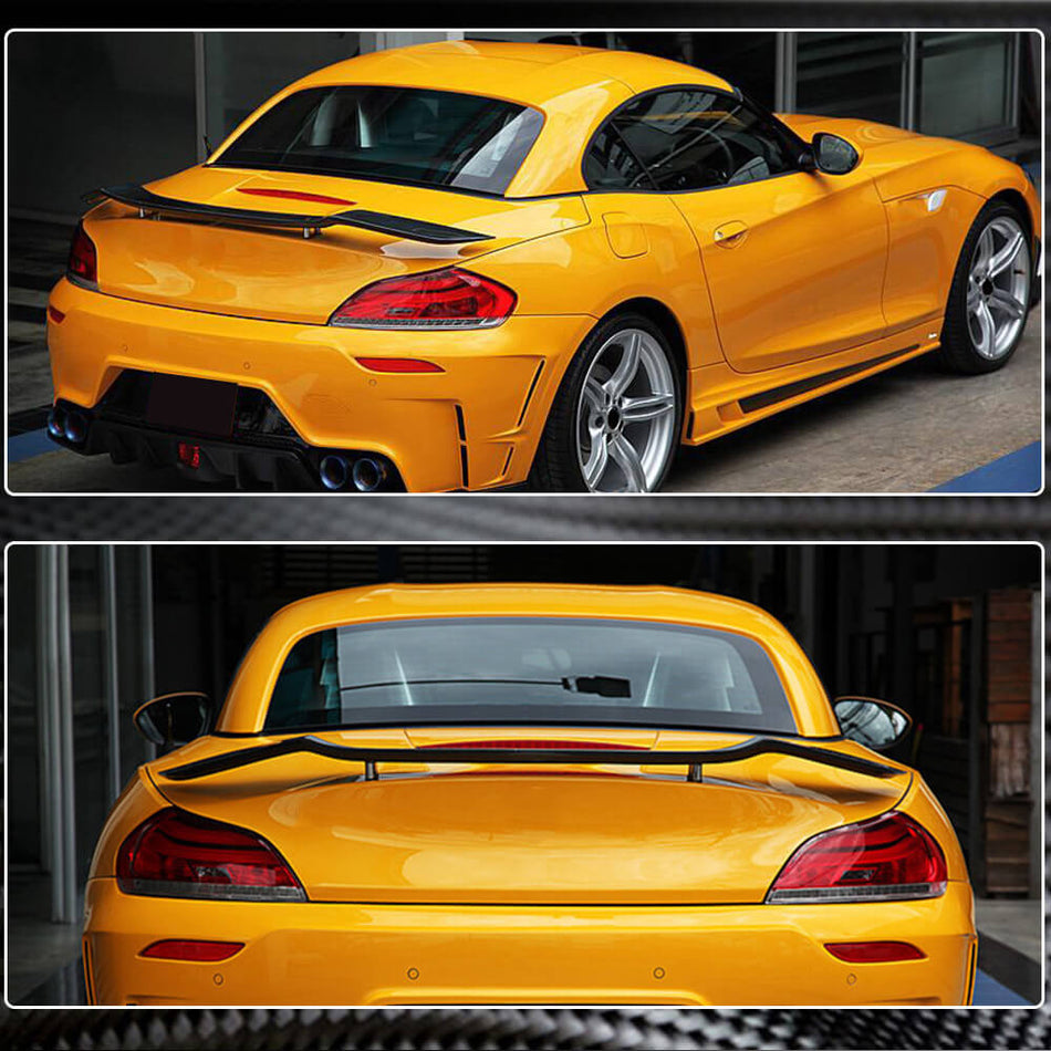 BMW Z4 E89 Carbon Fiber Rear Trunk Spoiler Wing Lip | Exterior Mods