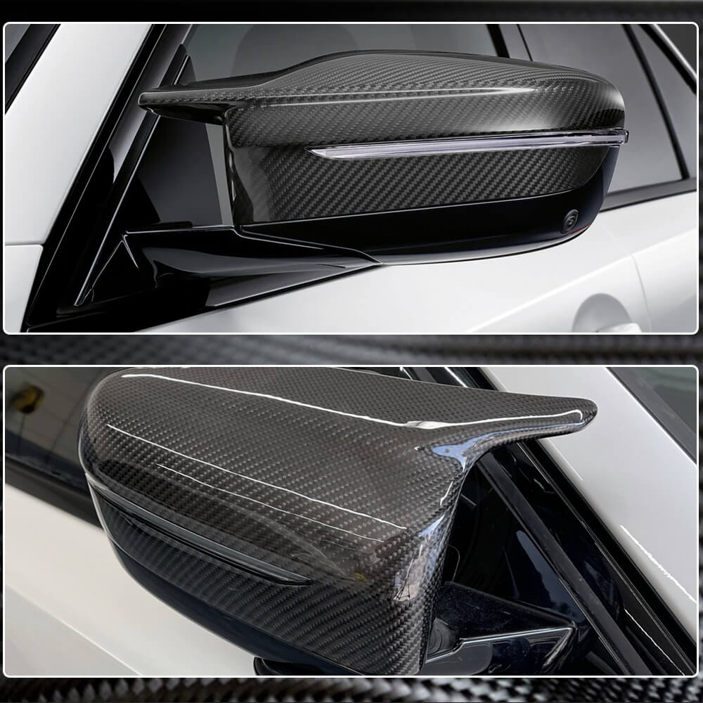 BMW G80 G82 G83 M3 M4 Wet/Dry Carbon Fiber Side Mirror Cover Caps ...