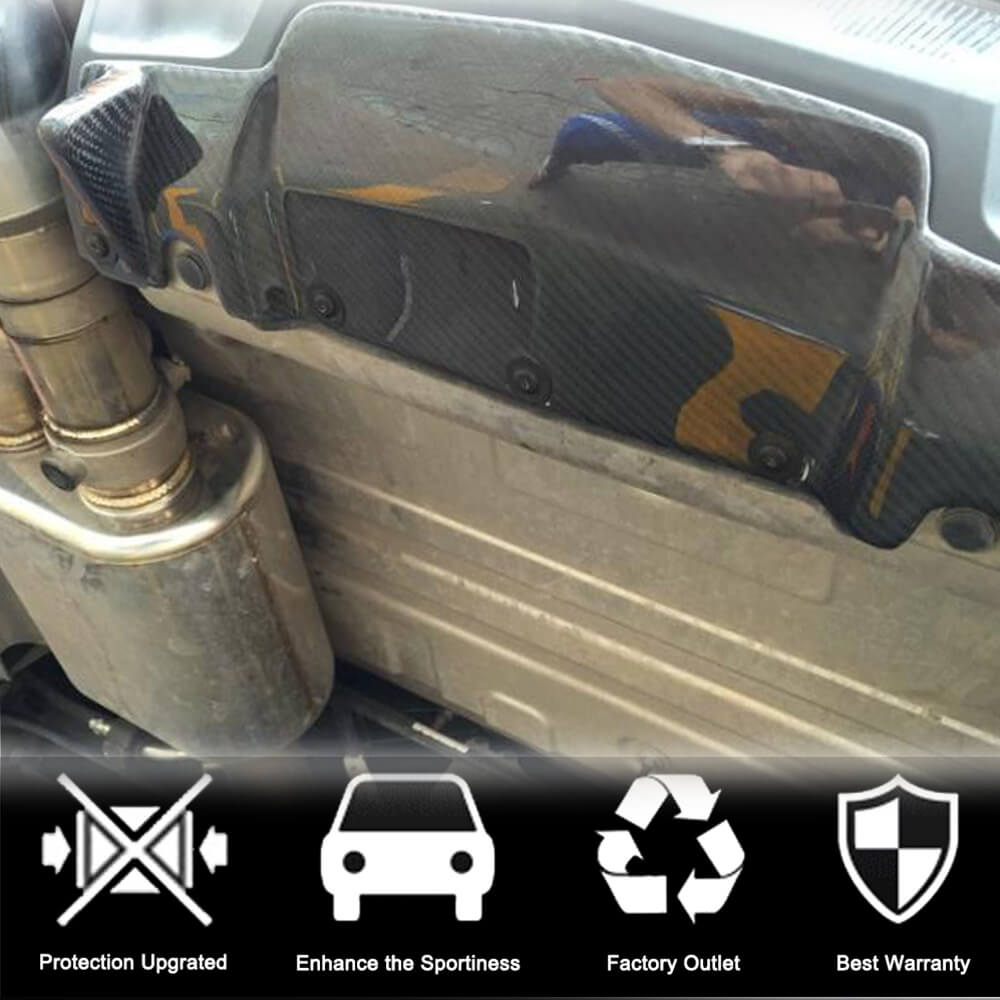 Cadillac ATS Carbon Fiber Rear Bumper Diffuser Lip | Exterior Mods