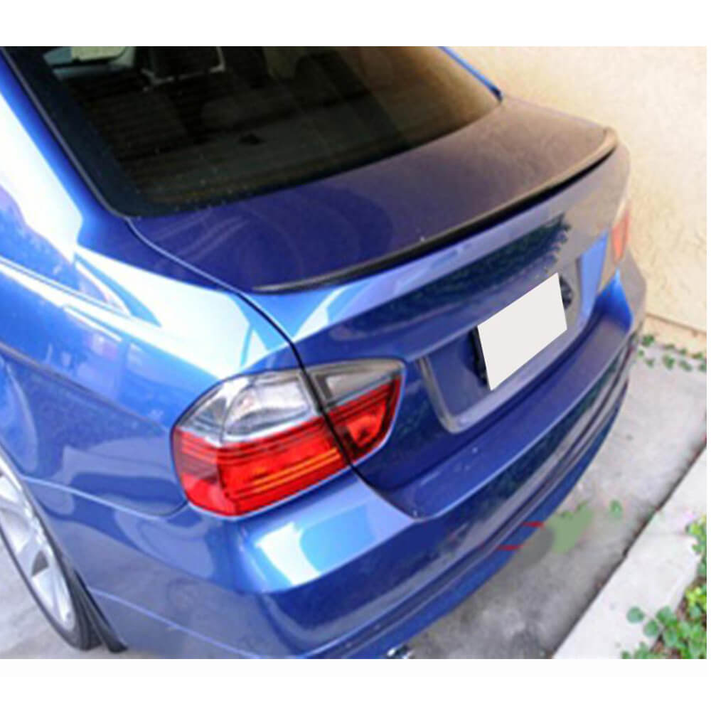 BMW E90 325i 328i M3 Carbon Fiber Rear Trunk Spoiler | Exterior Mods ...
