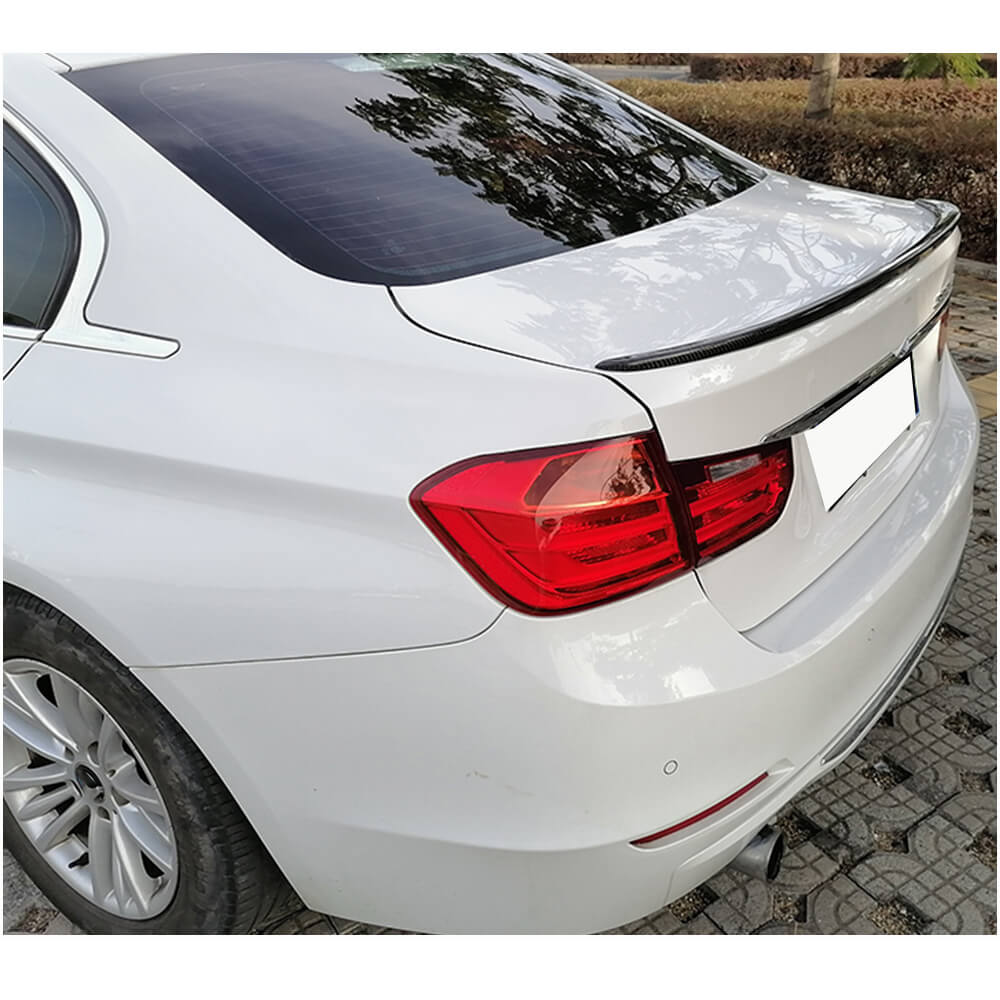 BMW E90 325i 328i M3 Carbon Fiber Rear Trunk Spoiler | Exterior Mods ...