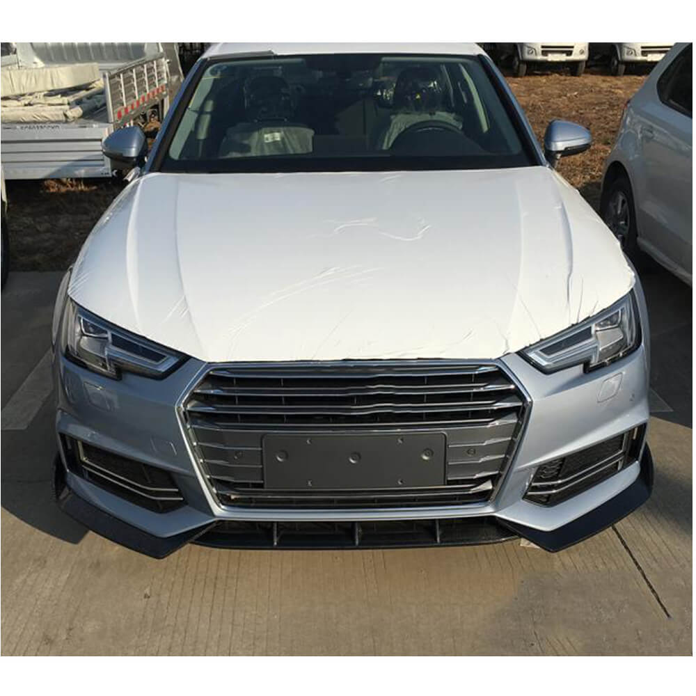 Get Audi A4 Sline S4 Front Bumper Lip | Carbon Fiber Parts for Audi
