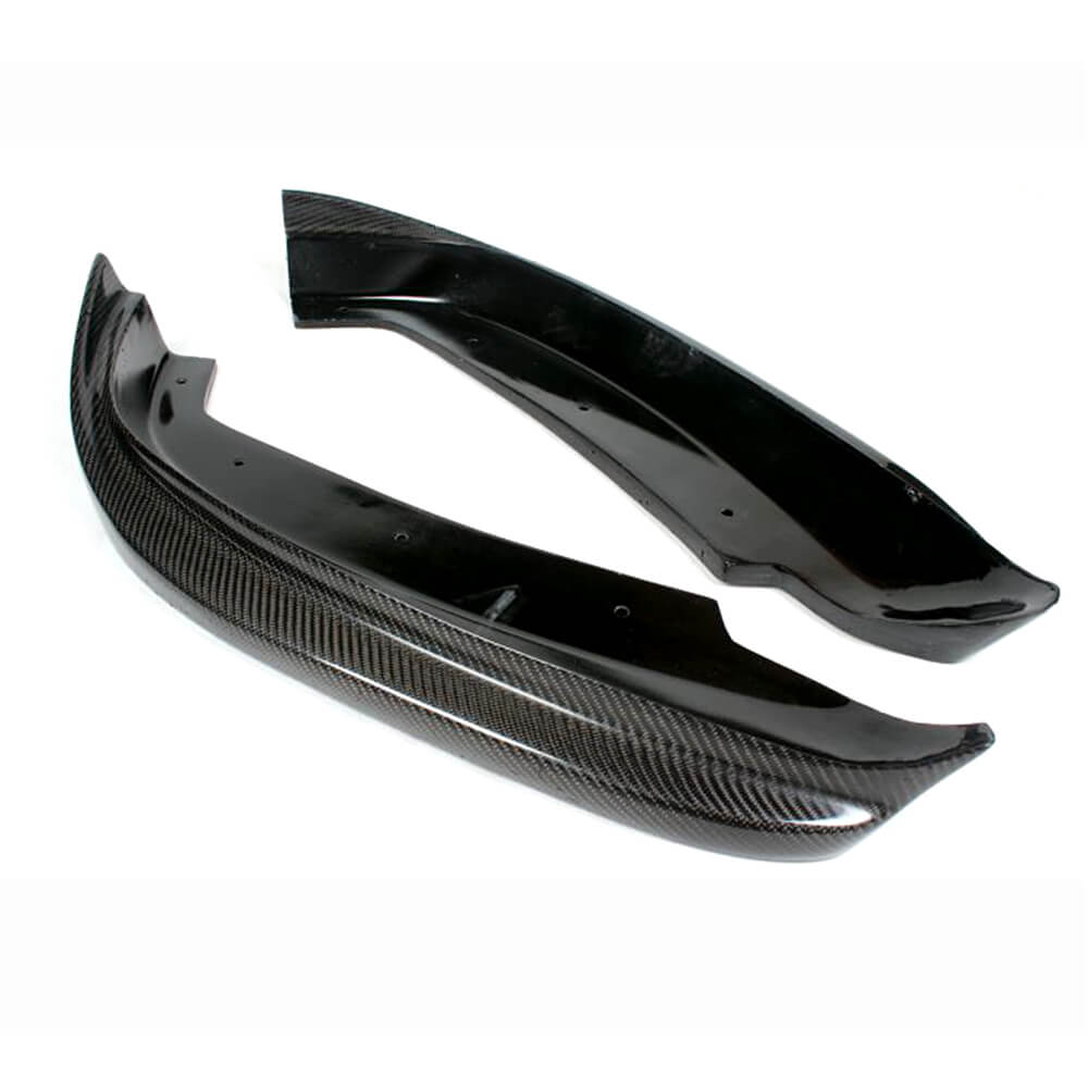 BMW F30 316i 320i 328i Carbon Fiber Front Bumper Splitter Canard Flaps ...