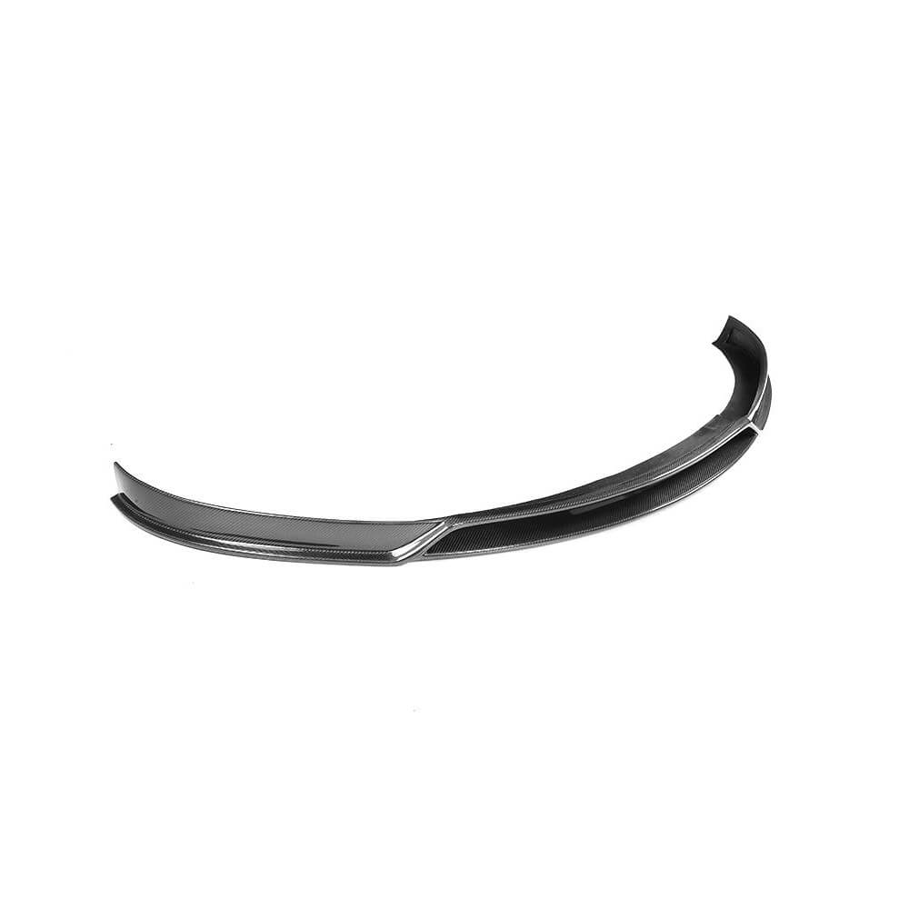 Tesla Model S Carbon Fiber Front Bumper Lip | Custom, Top Fit