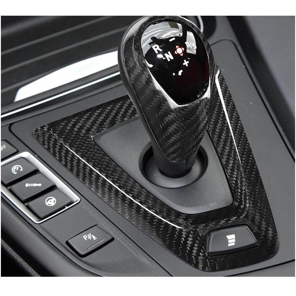 BMW F80 F82 F83 M3 M4 Carbon Fiber Gear Shift Cover | Custom, Factory ...