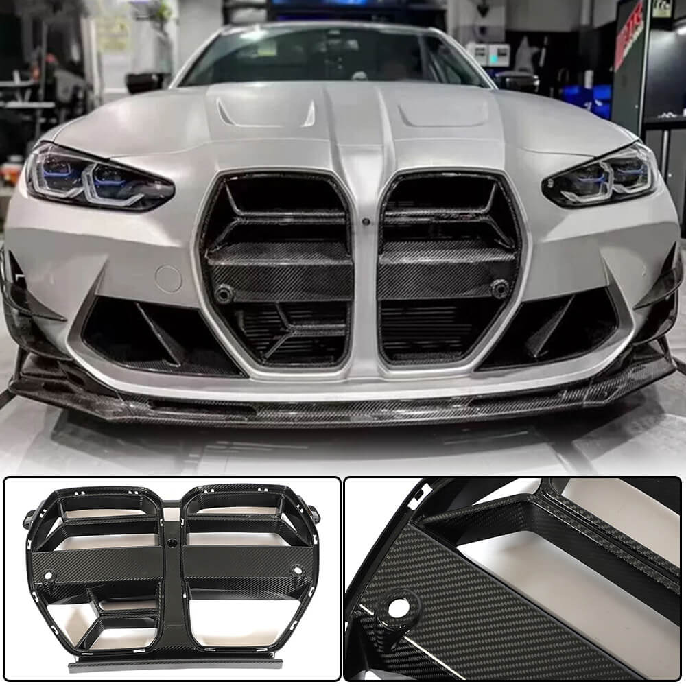 BMW G80 G82 G83 M3 M4 Dry Carbon Front Grille | Exterior Accessories ...
