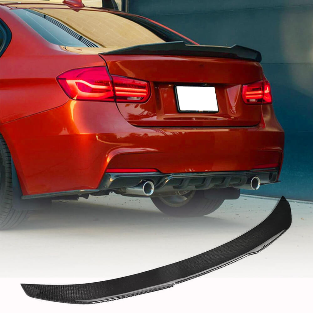 BMW F30 F80 M3 Carbon Fiber Rear Trunk Spoiler & Wing | PSM Style ...