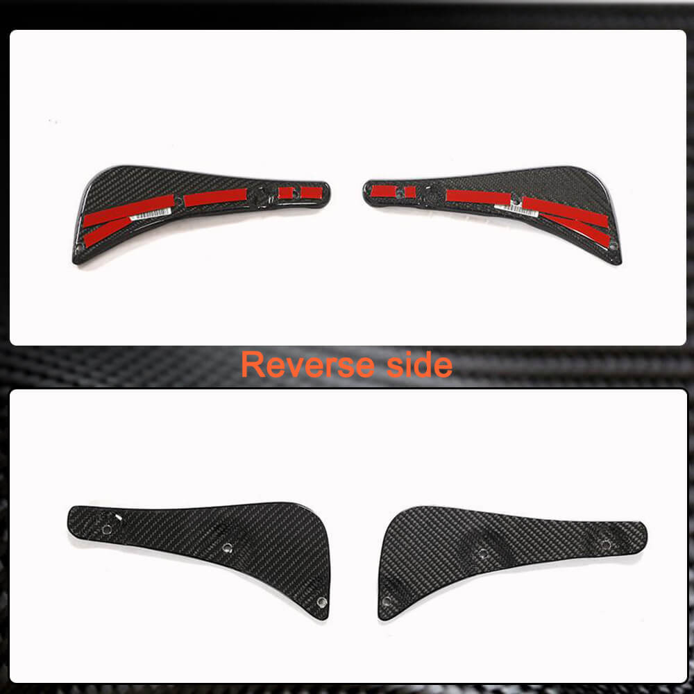 BMW F80 M3 F82 F83 M4 Carbon Fiber Front Splash Guards Arch Mud Flaps ...