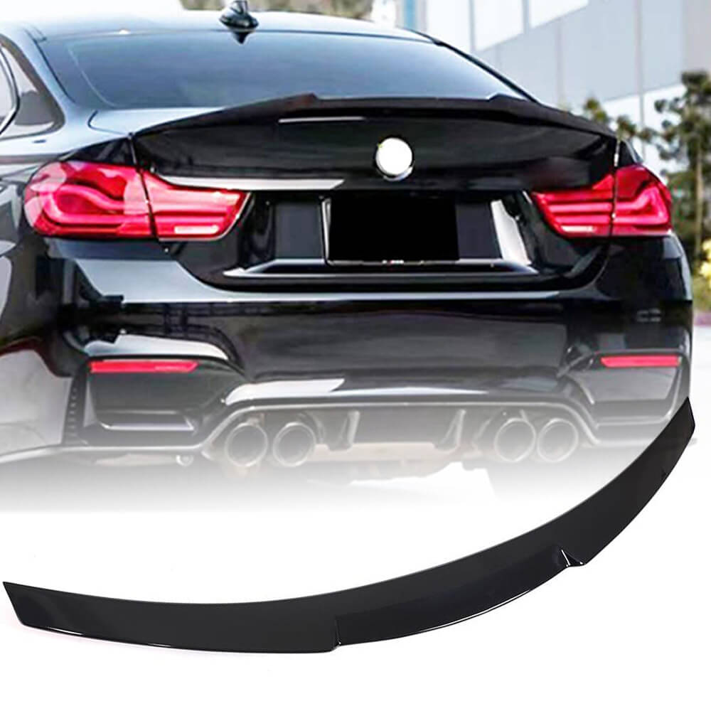 BMW F82 M4 Carbon Fiber/FRP Rear Trunk Spoiler & Wing & Lip | V Style ...