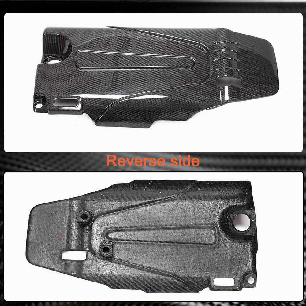 Honda Civic 10th 2016-2021 Engine Cover Trim Dry Carbon Fiber
