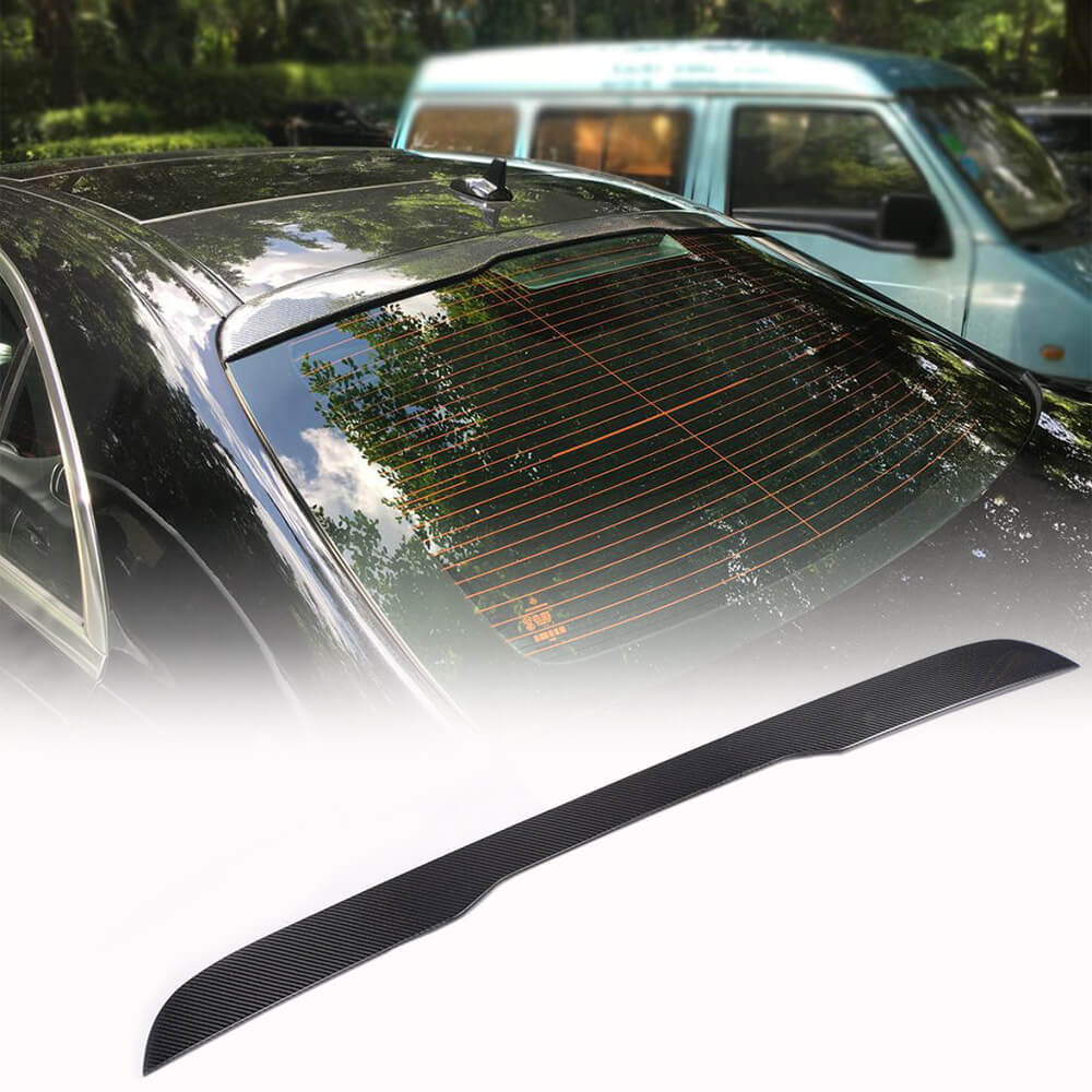 Mercedes Benz W222 S63 AMG Carbon Fiber Rear Roof Spoiler Window Wing